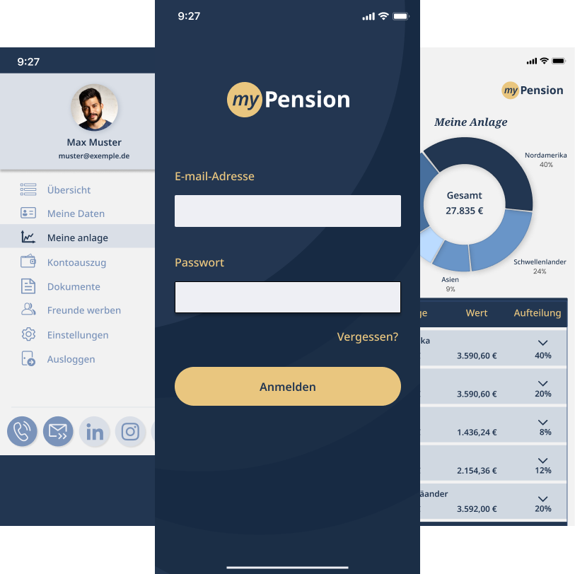 FWD - FAQs - myPension - beste digitale Altersvorsorge in Deutschland